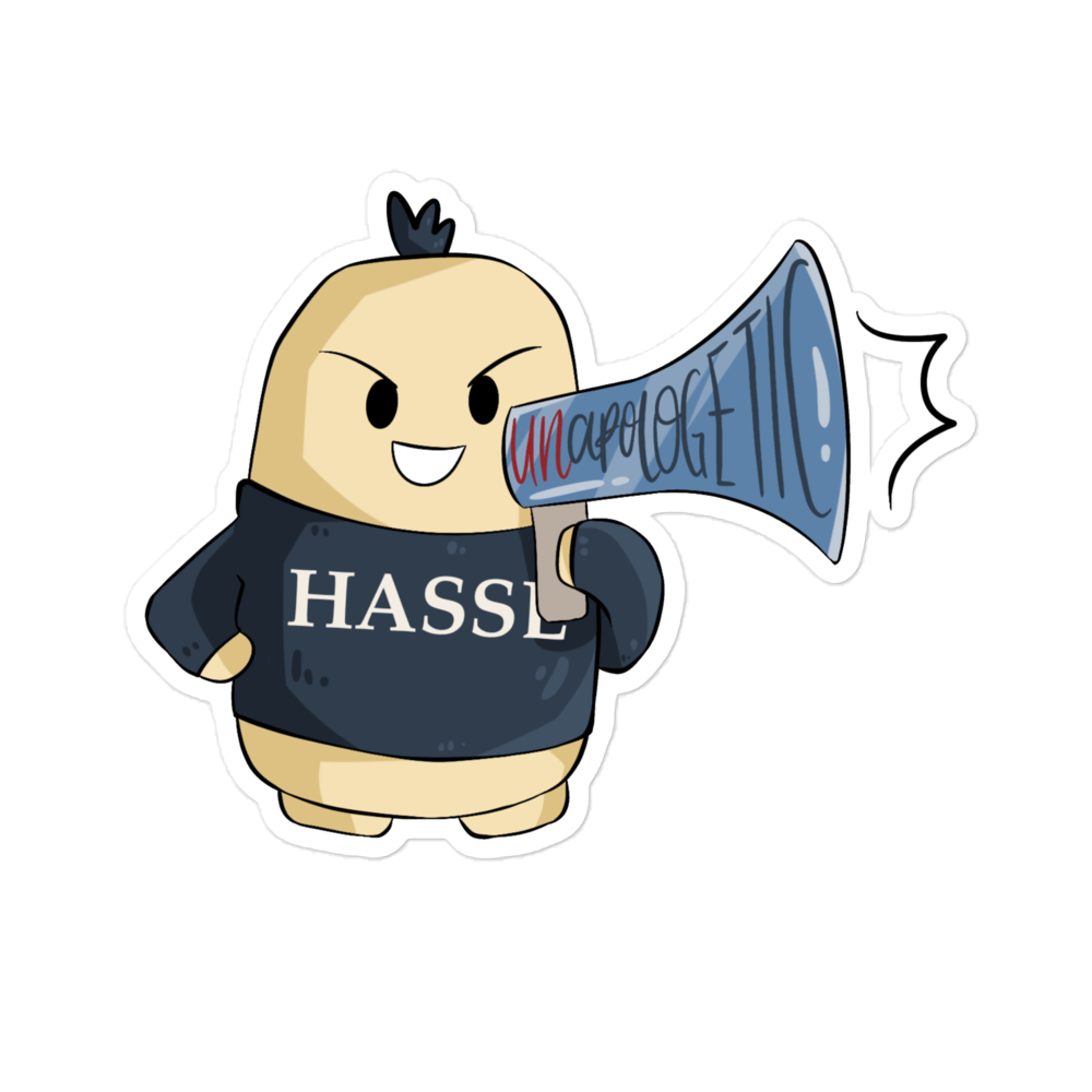 Unapologetic sticker – HASSL